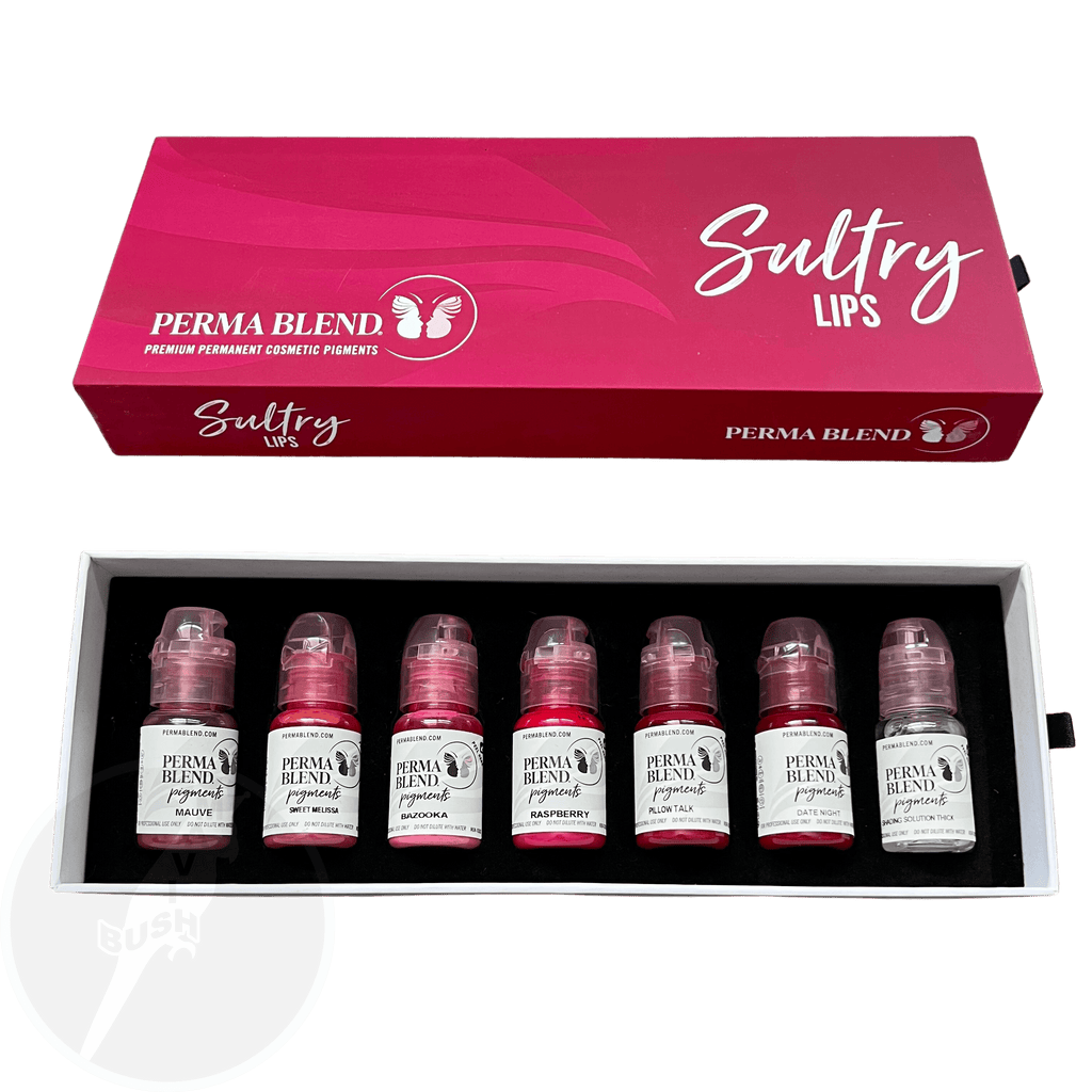 Perma Blend - Sultry Lip Box Set – Mavis Bush Tattoo Supplies